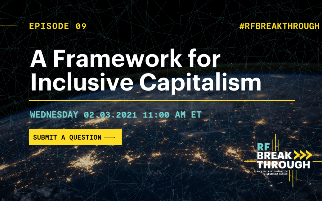 A Framework for Inclusive Capitalism - Workforce Innovation Center